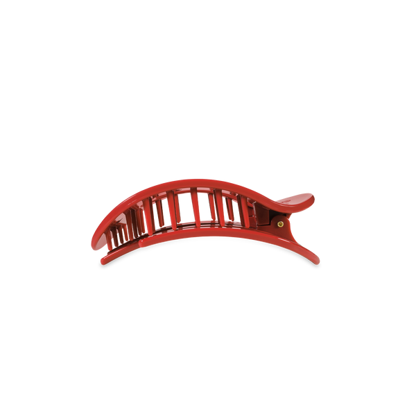 TELETIES - Flat Round Hair Clip | Small | Red Carpet Ready – 218